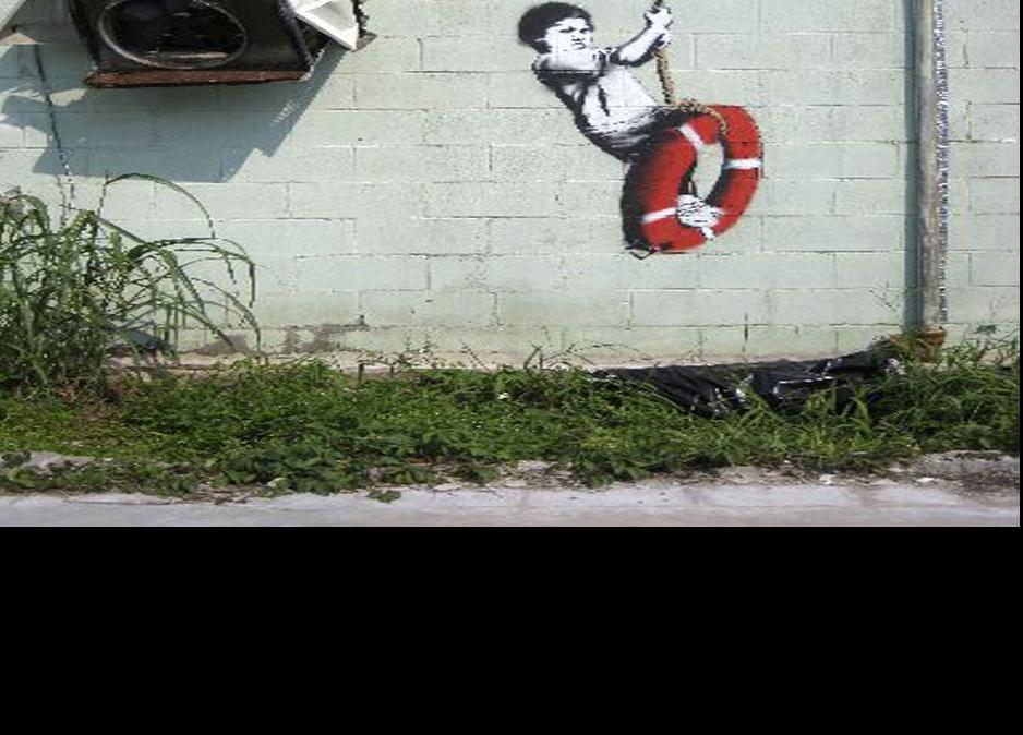 Long-lost Banksy mural rediscovered, restored in New Orleans | Arts ...