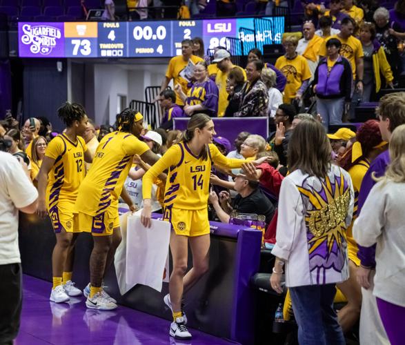 LSU’s Izzy Besselman talks ‘surreal’ senior night moment | Womens ...
