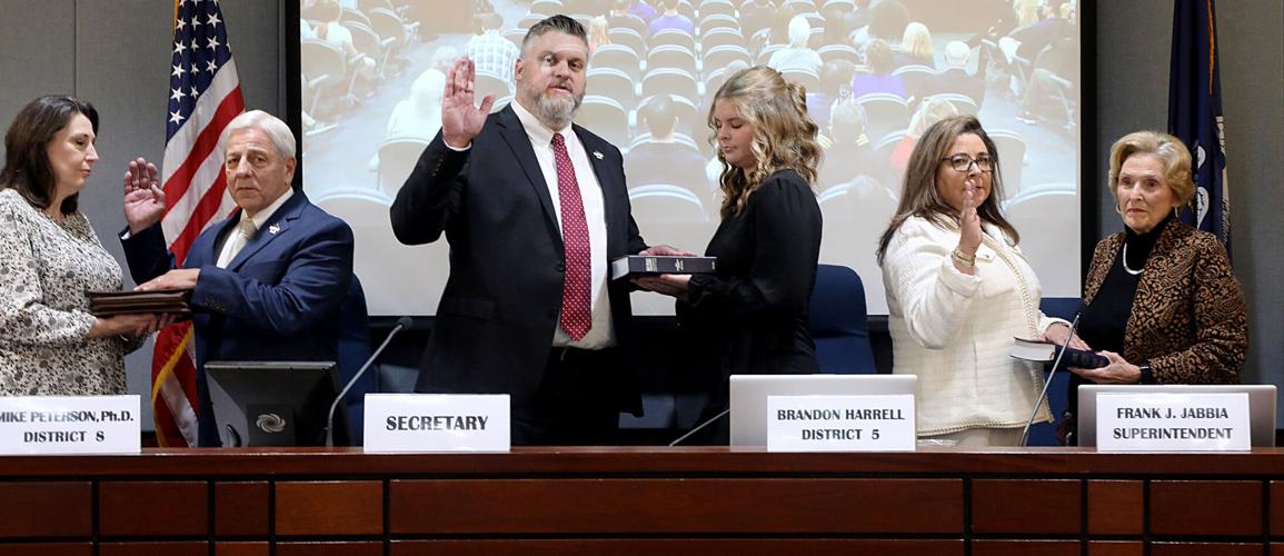 HISTORY LESSONS: New School Board takes oath of office in Covington ...