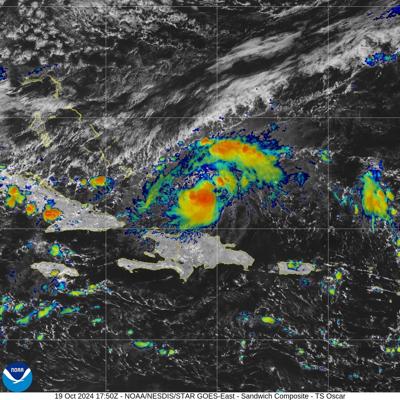 Tropical Storm Oscar now a hurricane, forecasters say | Hurricane ...