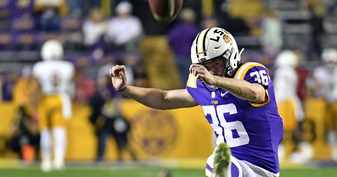 Former LSU kicker Cade York debuts in front of girlfriend | LSU | nola.com