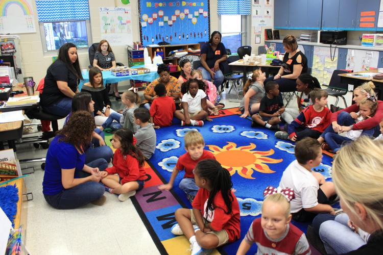 Norco Elementary School students welcome parents to their classrooms ...
