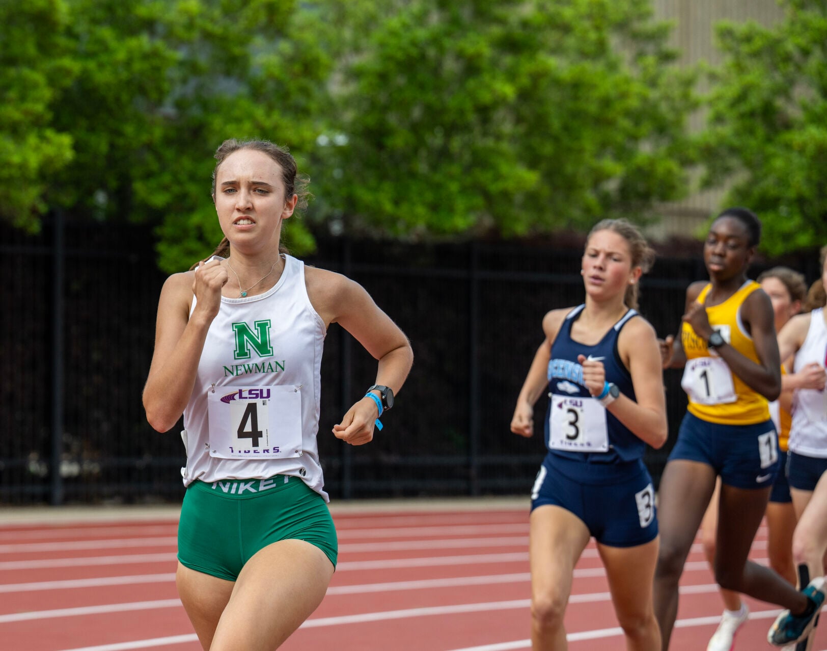 Two-event winners boost Newman girls to runner-up finish at state track ...