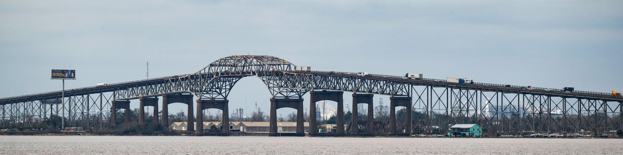 The next steps for the Calcasieu River I-10 Bridge pistols | Lake ...