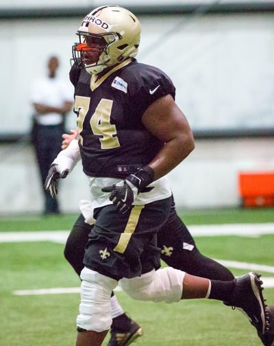 Offensive lineman Jermon Bushrod only Saints player who didn't practice ...