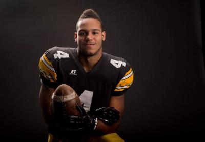Nick Brossette receiving Under Armour jersey Wednesday | Prep Sports ...