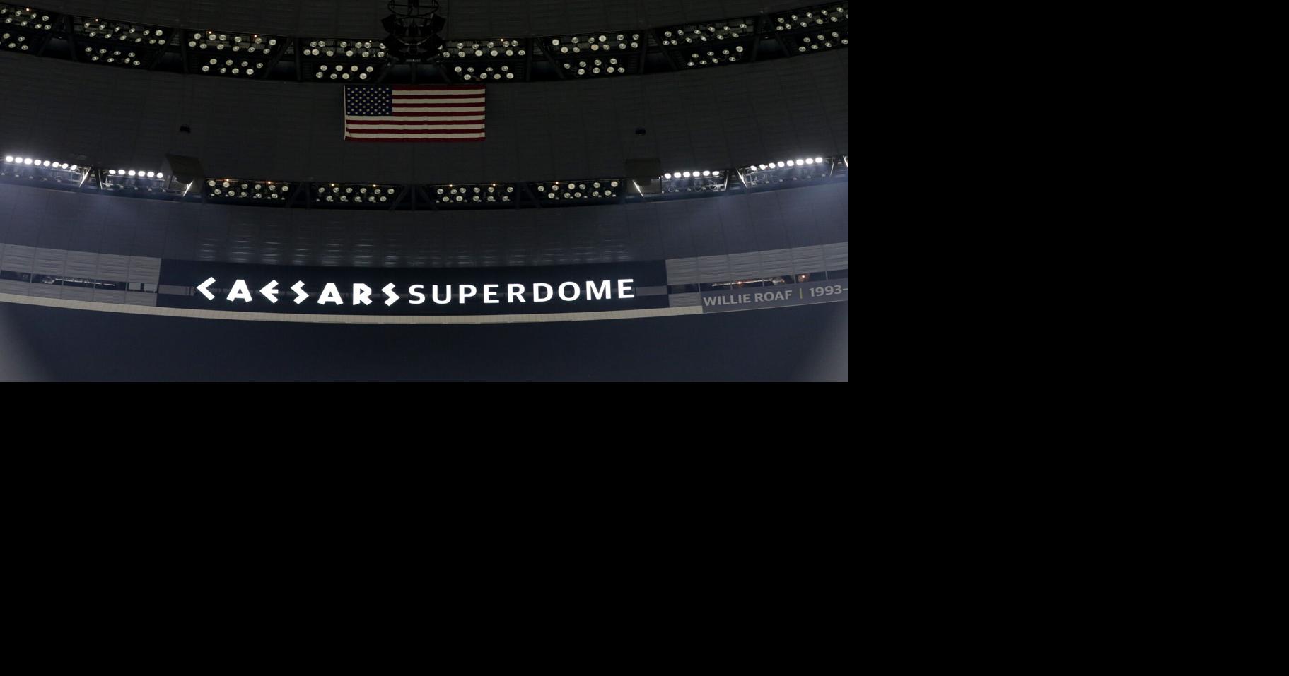 Photos: Caesars Superdome, signs and a visit | Photos | nola.com