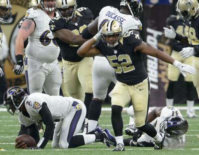 Saints disagree with key fourth-down pass interference flag on ...