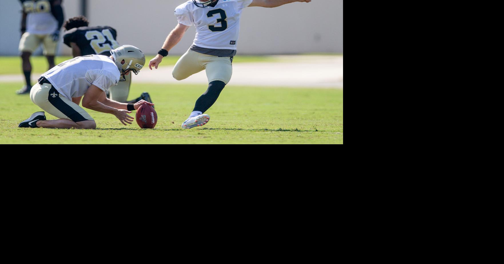 Saints' Craig Robertson explains the purpose behind taunting kicker Wil ...