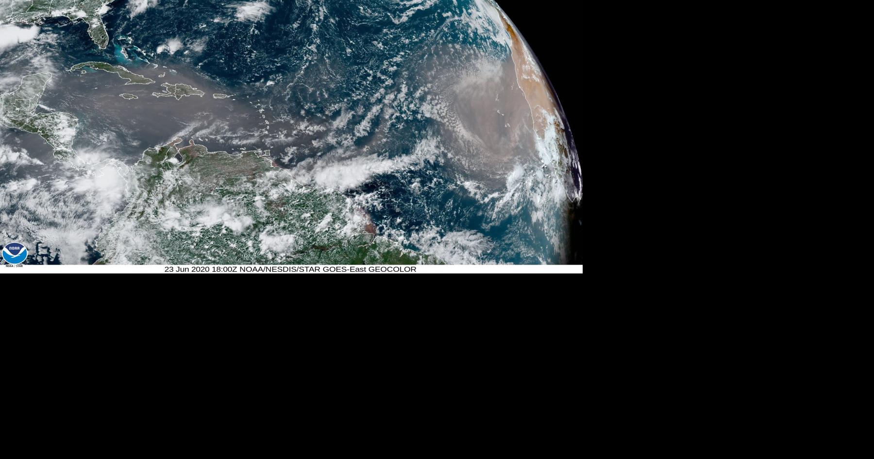 When is the brunt of the Saharan dust cloud forecast to reach Louisiana ...