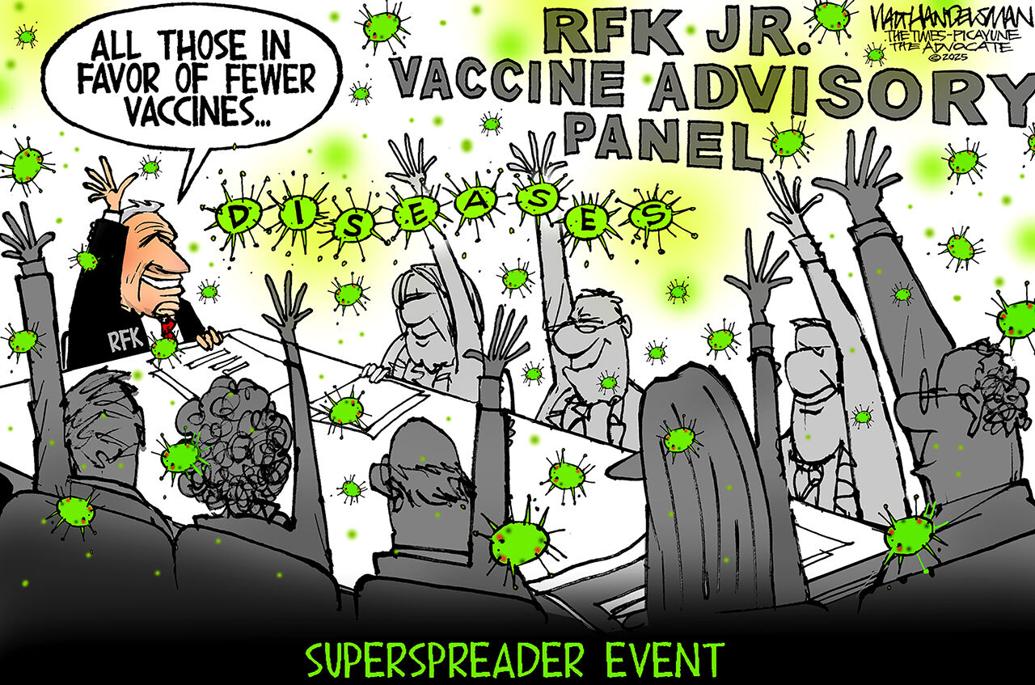 RFK Jr. Advisory Panel Cartoon | Walt Handelsman | nola.com