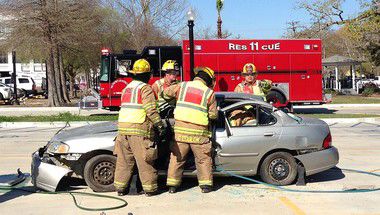 Slidell area fire department shows off its extrication skills | Traffic ...