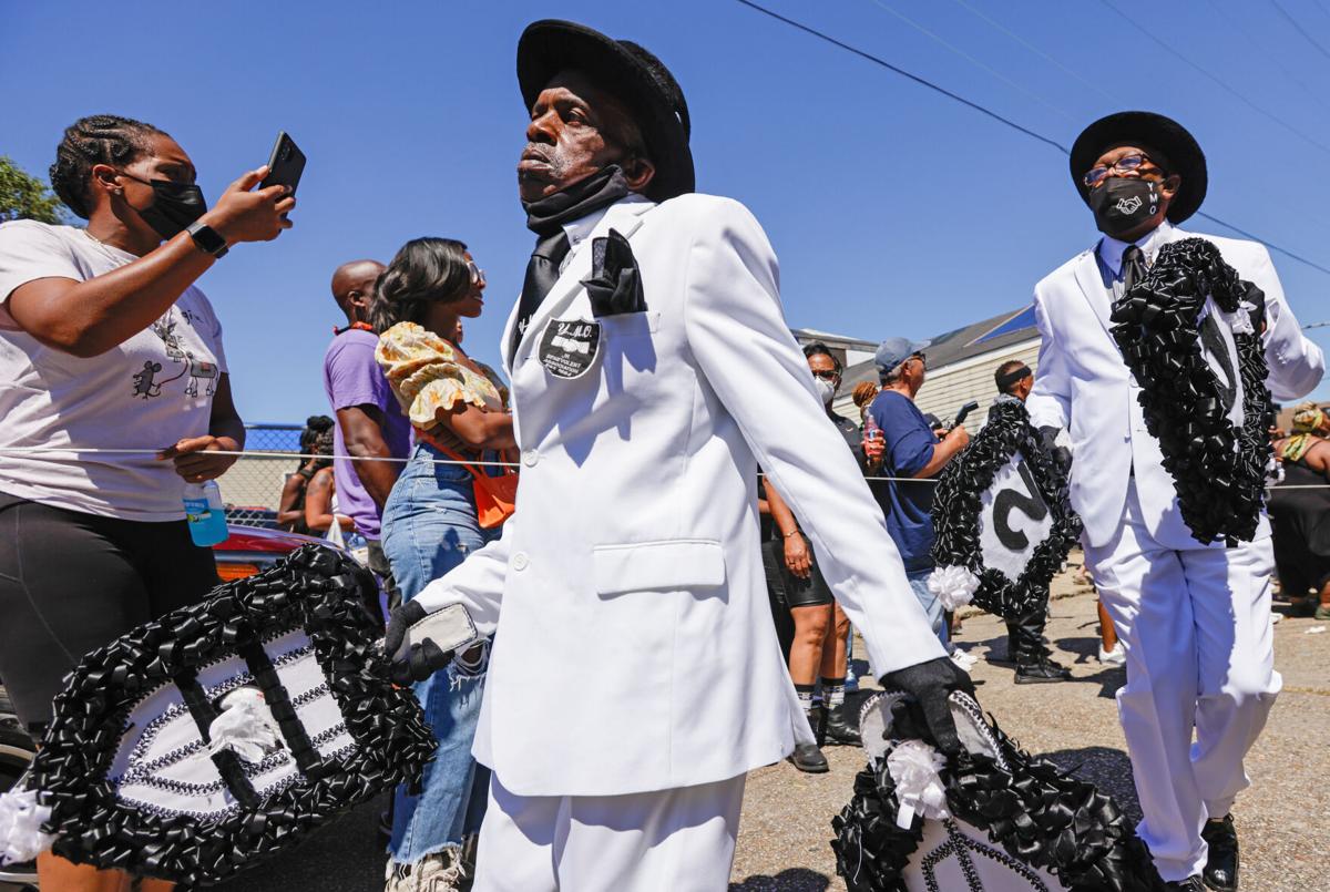 Photos: Young Men Olympian 137th annual second line parade | Photos ...