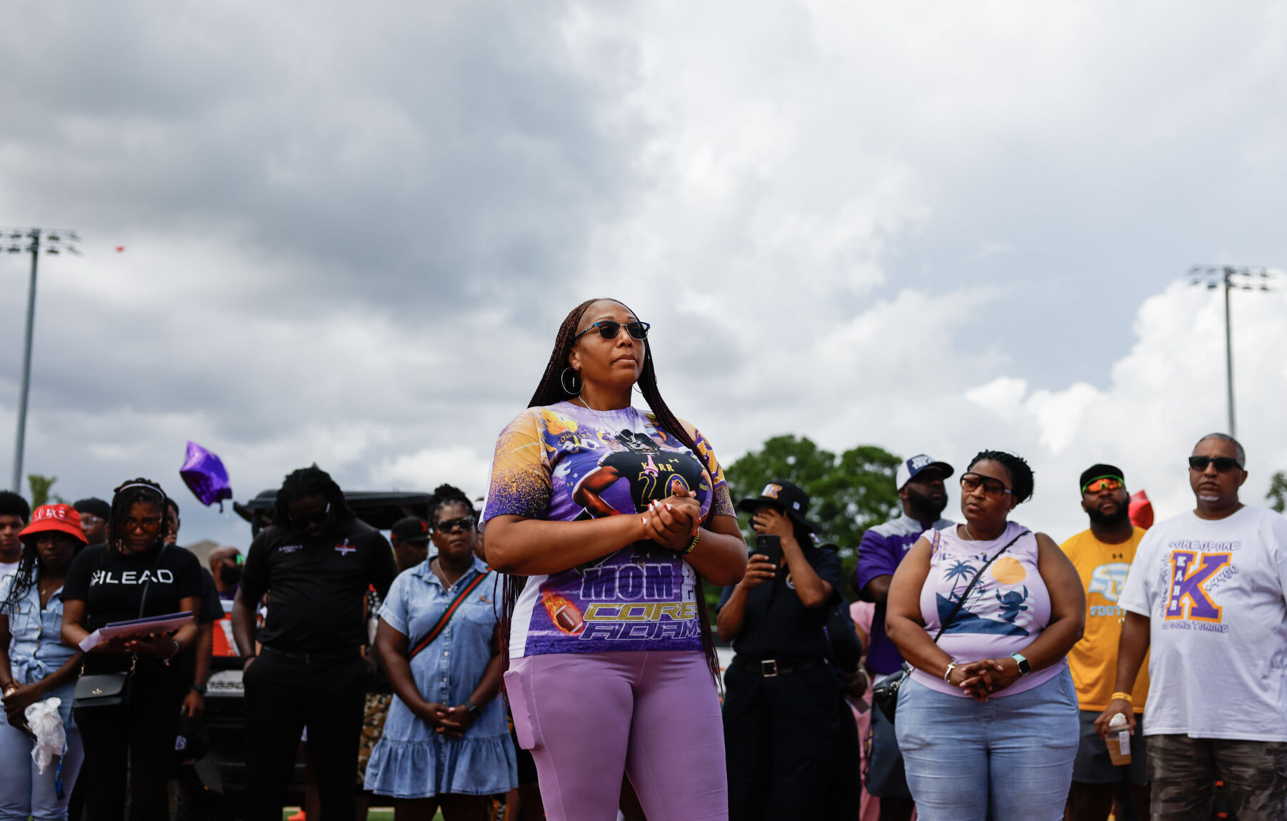 Karr holds memorial for Corey Adams after deadly shooting | Prep Sports ...