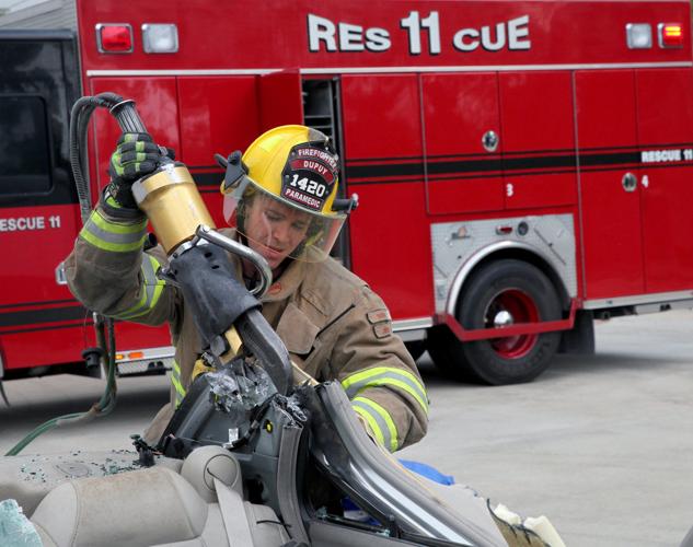 Slidell firefighters reveal skills in vehicle extrication demonstration ...