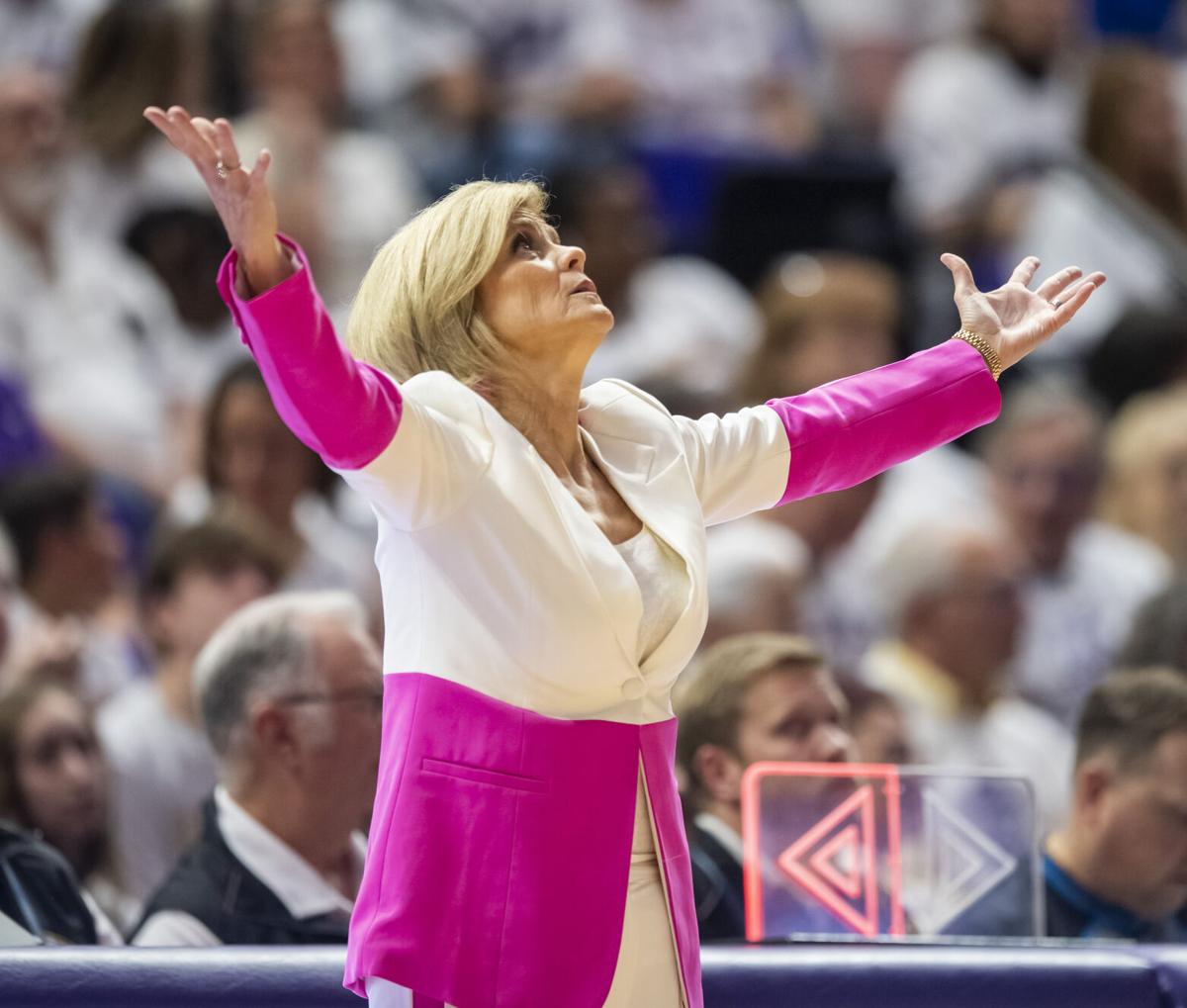 Photos: Kim Mulkey's most eye-catching outfits during her time as LSU ...