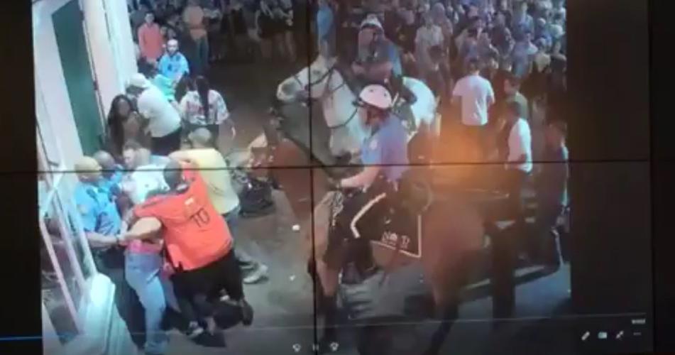 5 arrested after wild Bourbon Street brawl injures 2 cops; 1 suspect ...