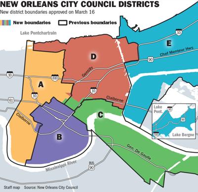Final New Orleans City Council district map unifies Treme, doesn't ...