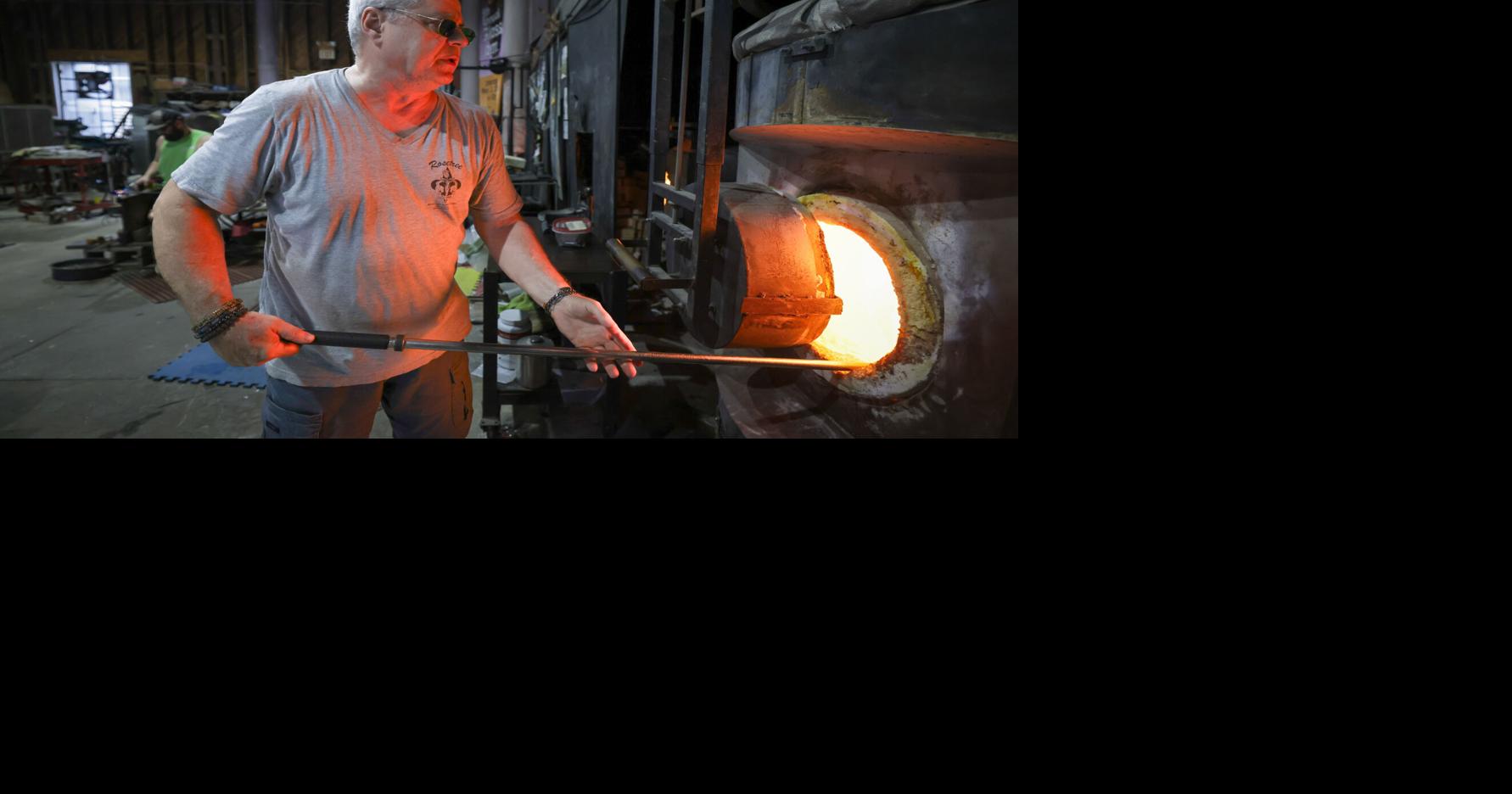 Glass blower Mark Rosenbaum is retiring after Jazz Fest 2025 | Arts ...