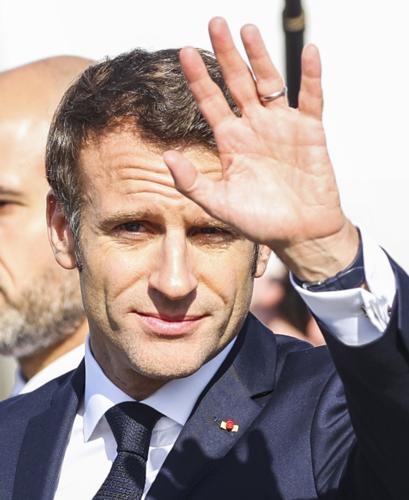 French President Emmanuel Macros arrives in New Orleans | Local ...