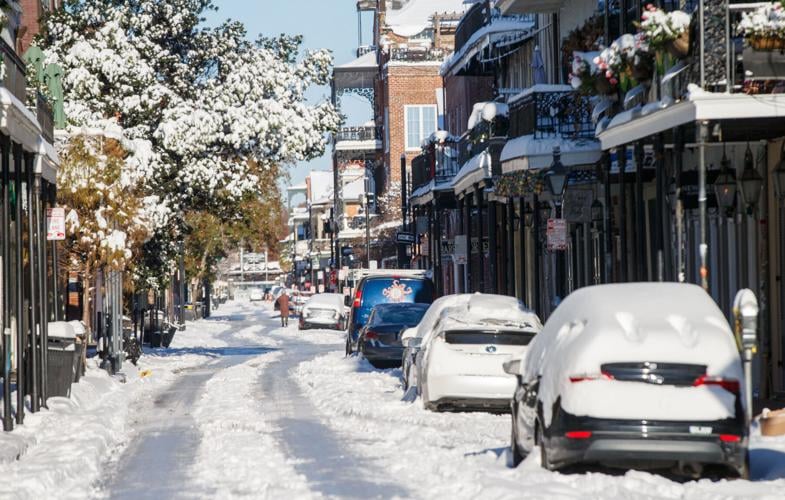 Warm Gulf temps may have helped fuel rare Louisiana snow | Environment ...