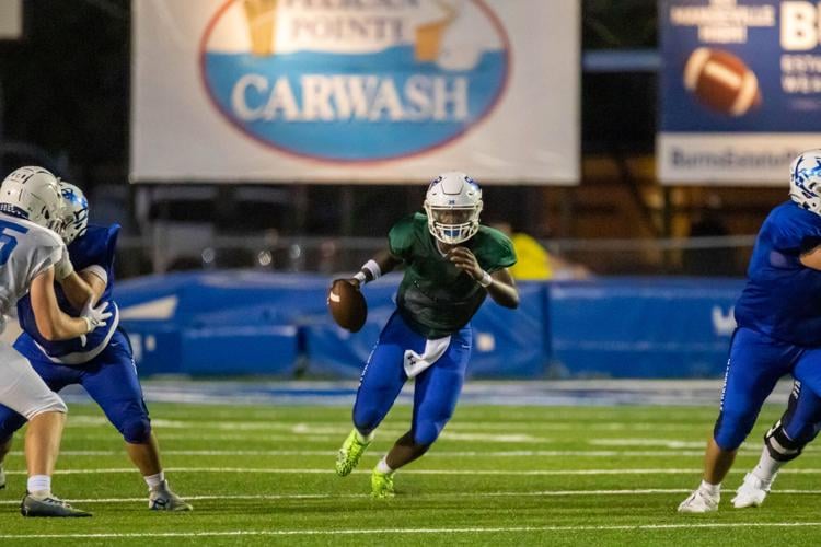 Jacob shines under center during Mandeville scrimmage | St. Tammany ...