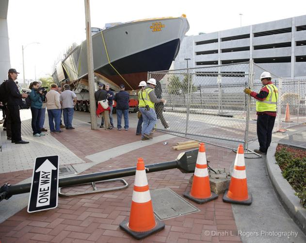World War II Museum's PT boat cruises through the streets of New ...