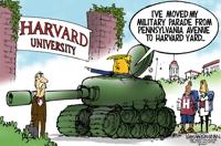 Trump attacks Harvard | Walt Handelsman | nola.com