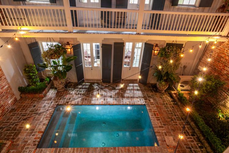 Quarter cottage offers 4 bedrooms, plus courtyard and pool | Home ...