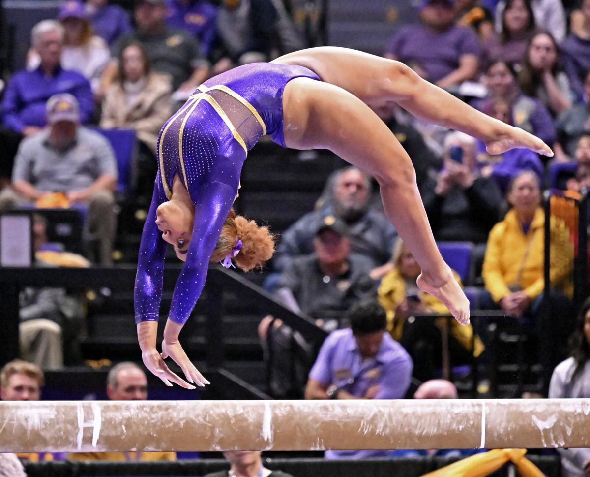 LSU gymnast Kai Rivers finds her footing on balance beam | LSU | nola.com