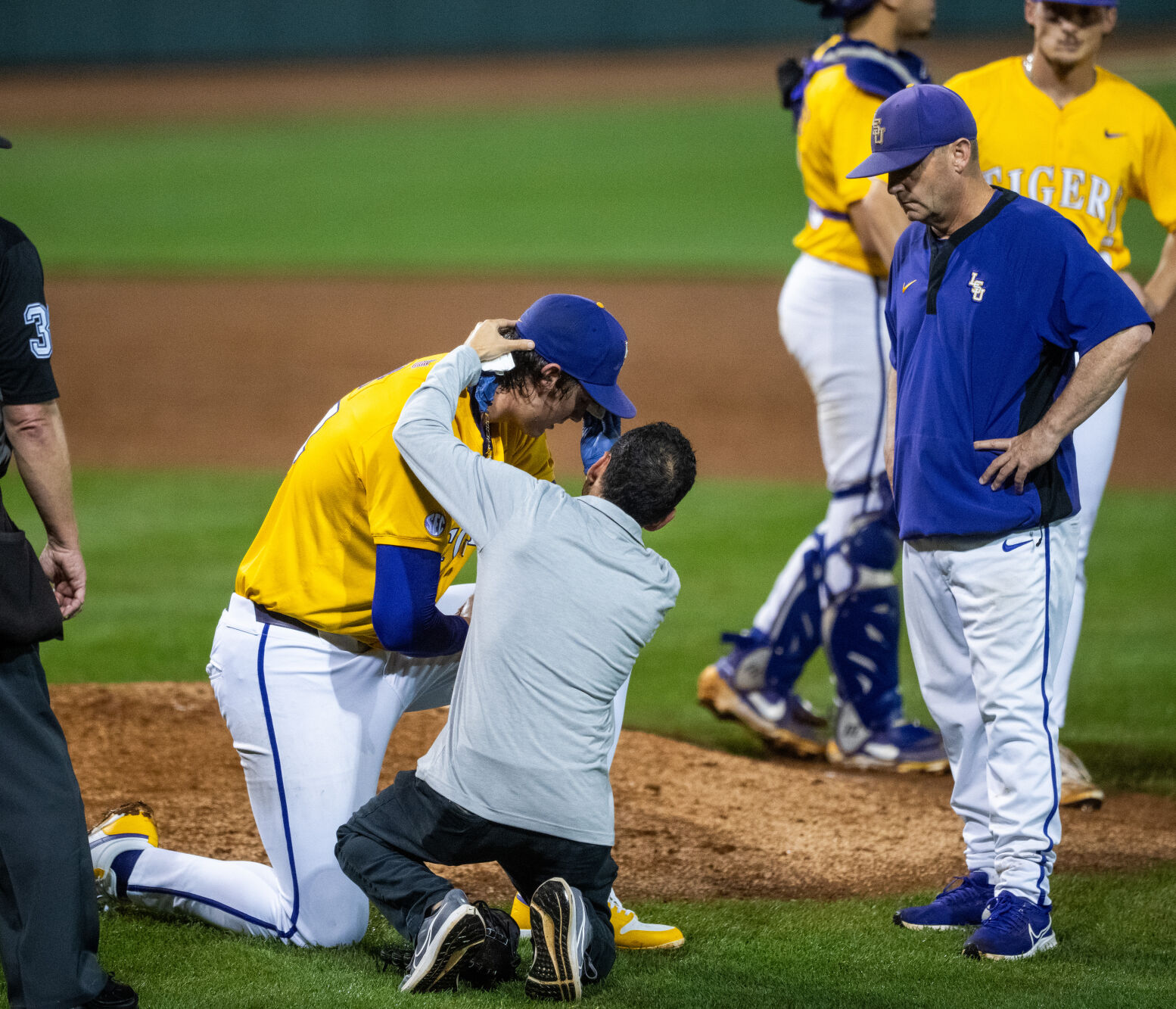 LSU baseball: Jay Johnson on Chase Shores eye injury | LSU | nola.com
