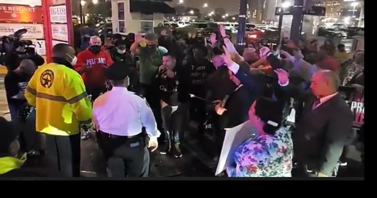 Watch Christian rally go off in French Quarter despite police warning ...