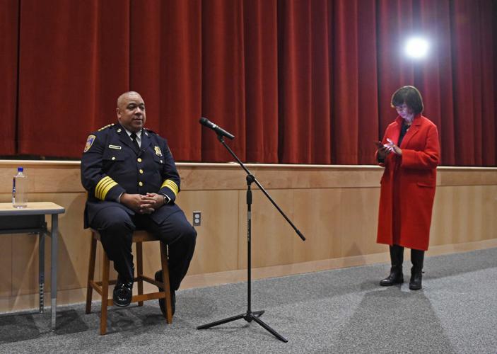 Here's how Michael Harrison spent his first day as Baltimore police ...