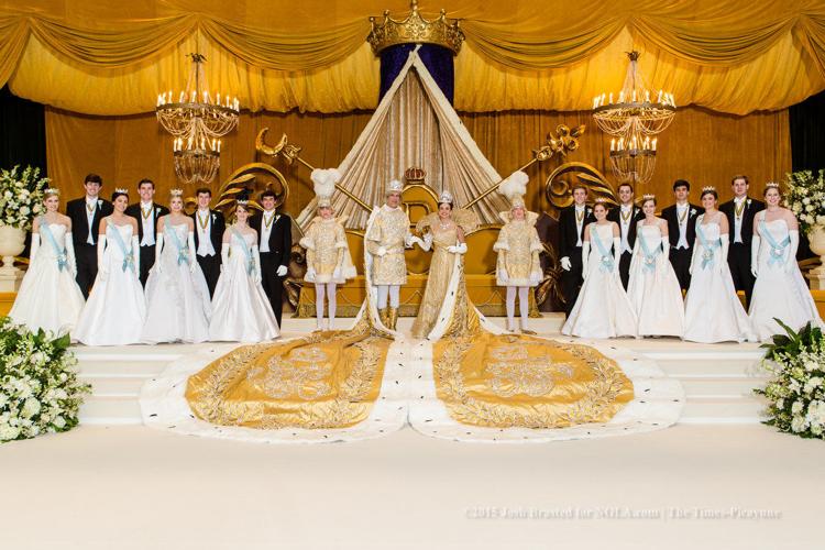 Gold and Silver Linings: The meeting of the Rex and Comus courts brings ...