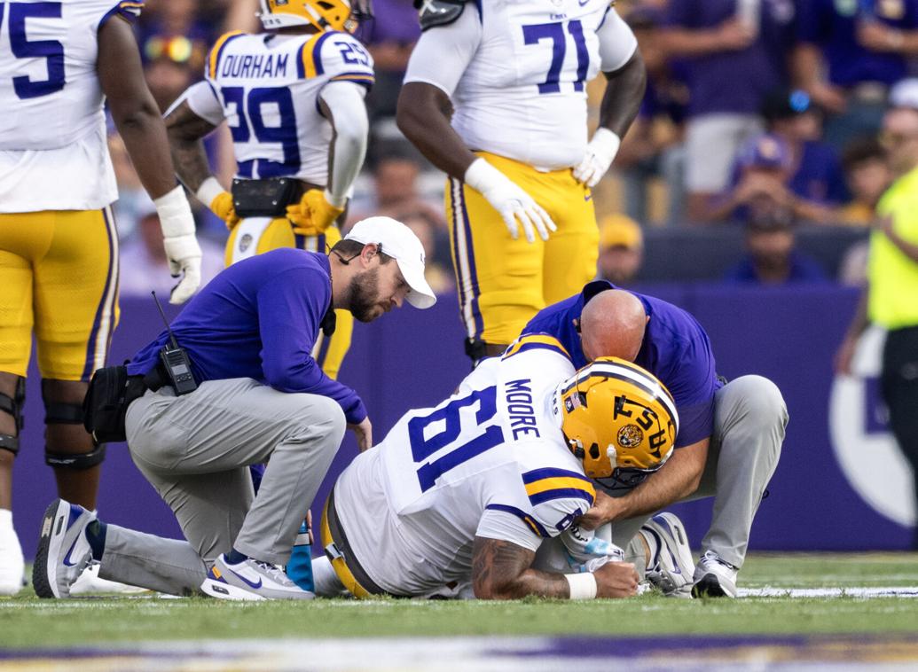 Braelin Moore injury update: LSU center to play vs. Florida | LSU ...