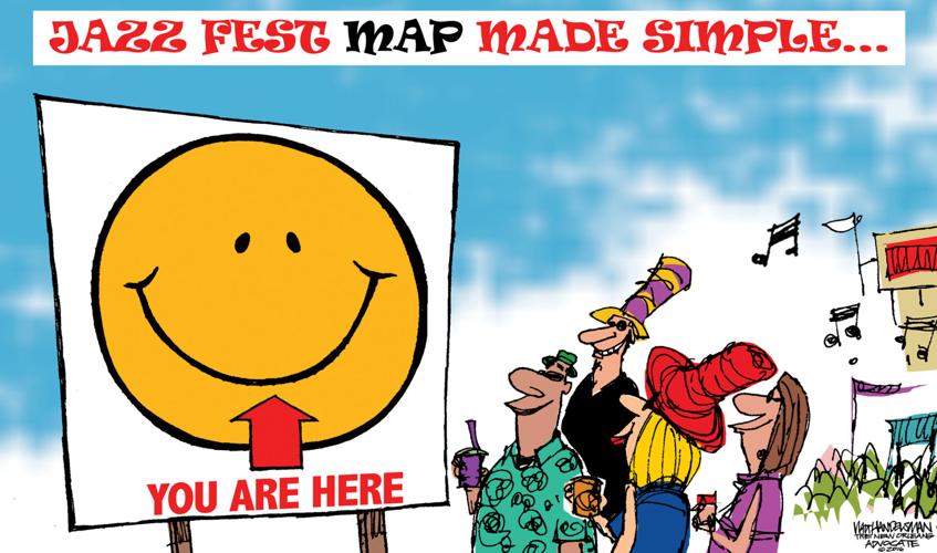 Walt Handelsman Jazz Fest cartoons | Walt Handelsman | nola.com