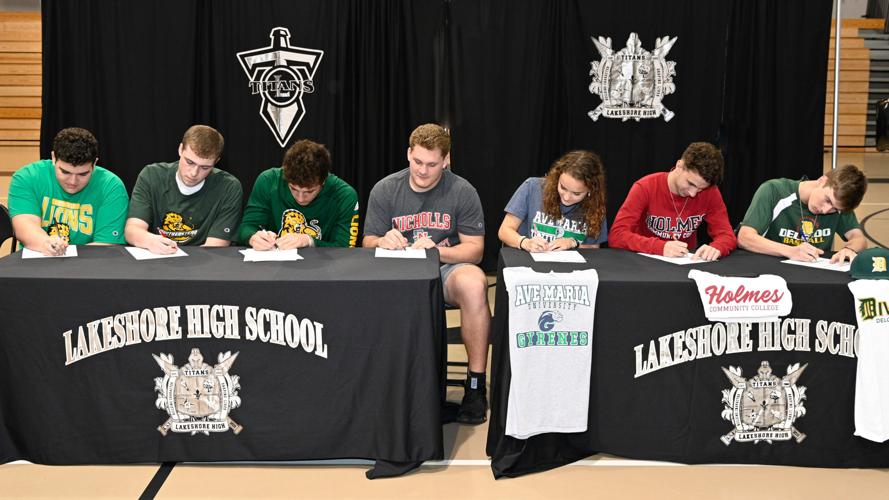 Christian Westcott makes it official with SLU; 7 Lakeshore athletes ...