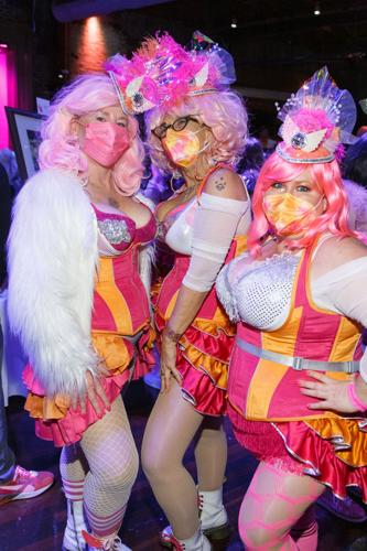 Pussyfooters Celebrate Turning 21 At The Blush Ball Having Fun And