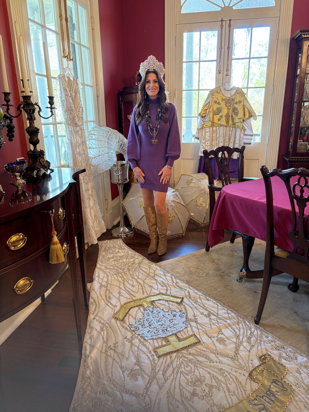 Slidell couple ride as king and queen of different krewes | One Tammany ...
