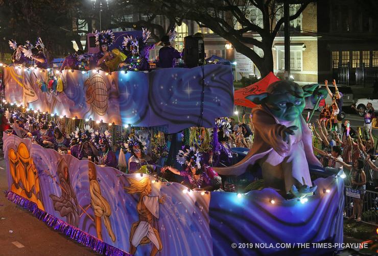 The Krewe of Cleopatra rolls down the Uptown route: photos ...