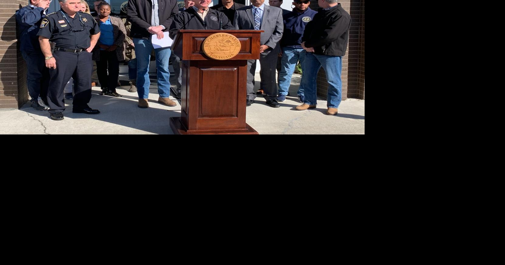 Gov. Edwards tours tornado damage in St. Charles Parish | Weather ...