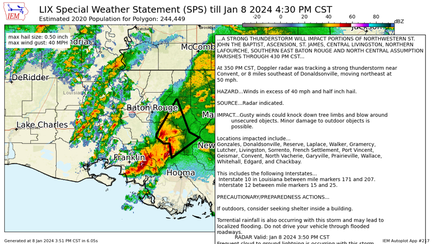 Live updates: Severe weather news, radar for New Orleans LA | Weather ...