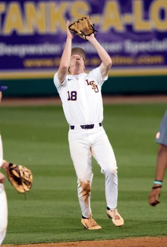 LSU baseball's Beau Jordan makes good on Paul Mainieri's first-pitch ...
