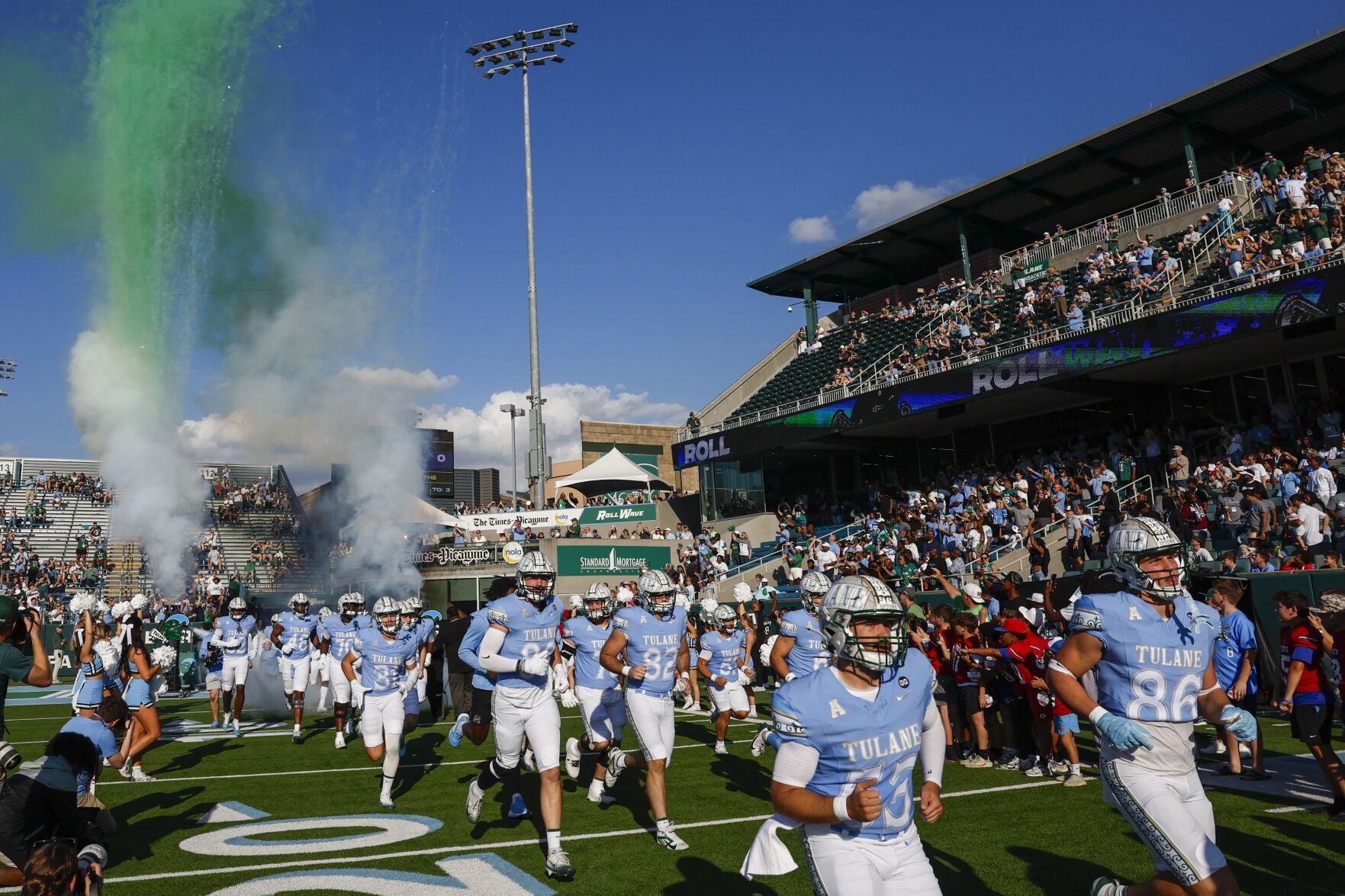 Photos: Tulane beats Florida Atlantic in home football game | Photos ...