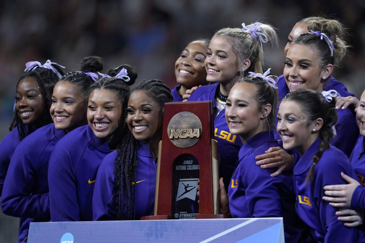 LSU gymnastics team finishes fourth after NCAA championships | LSU ...
