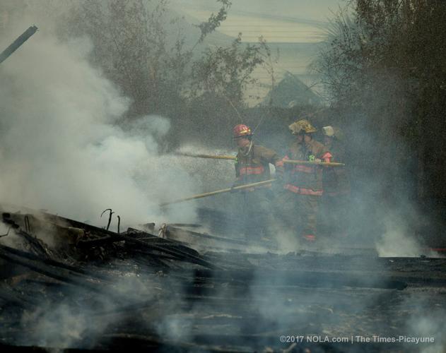 2-alarm fire burns home at North Claiborne and St. Bernard | Traffic ...