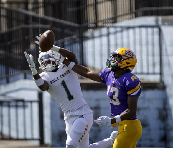 In Holy Cross-St. Augustine, a star QB throws 6 touchdown passes in ...