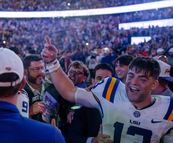 Brian Kelly discusses LSU QB Garrett Nussmeier's best throw | LSU ...