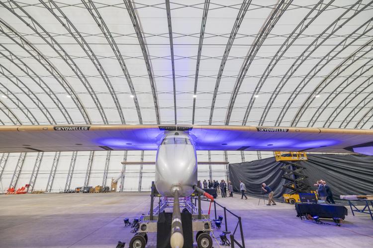 Solar-powered plane unveiled at Stennis in Mississippi | Business News ...