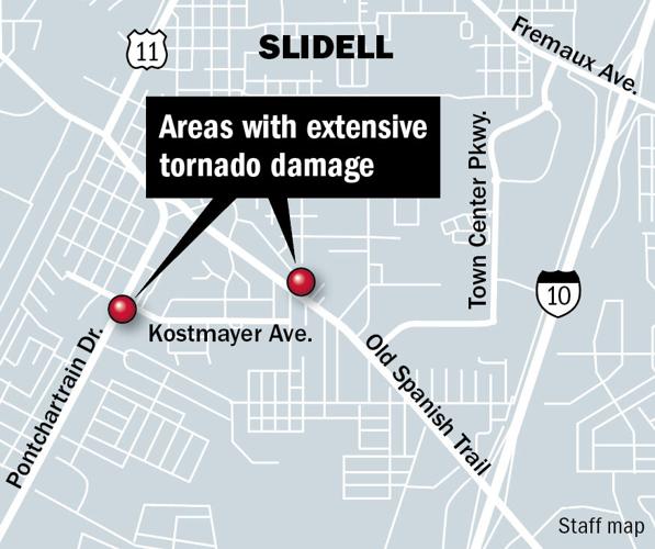 Slidell police on scene of 'confirmed tornado' | One Tammany | nola.com